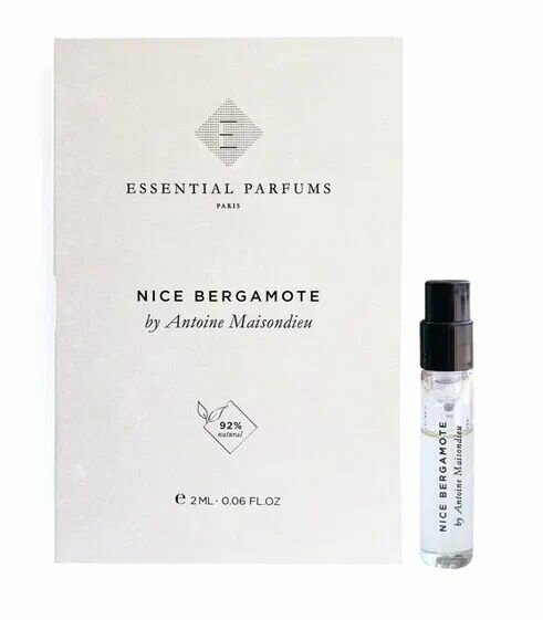 Essential Parfums Nice Bergamote Парфюмерная вода 2 ml