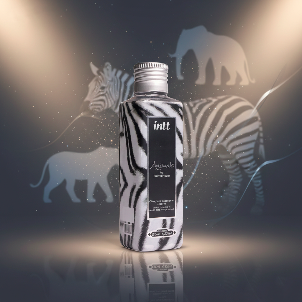 Массажное масло INTT Animals, с феромонами, для увлажнения кожи, 130мл