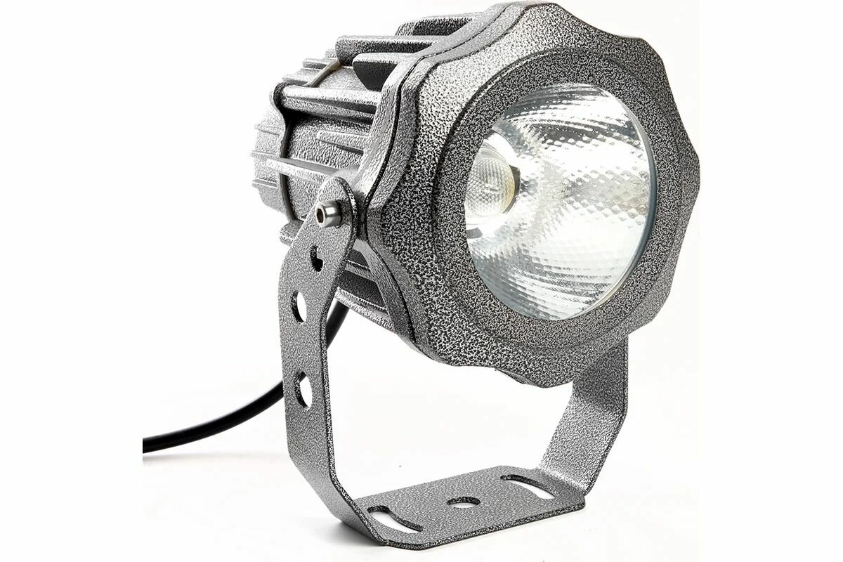 Светодиодный прожектор LL-887 D115xH135, IP65 20W 85-265V, зеленый,