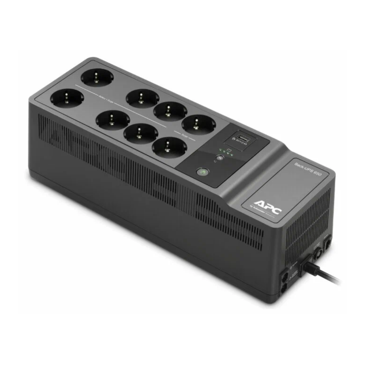 ИБП APC by Schneider Electric Back-UPS BE650G2-RS черный 650VA/400W