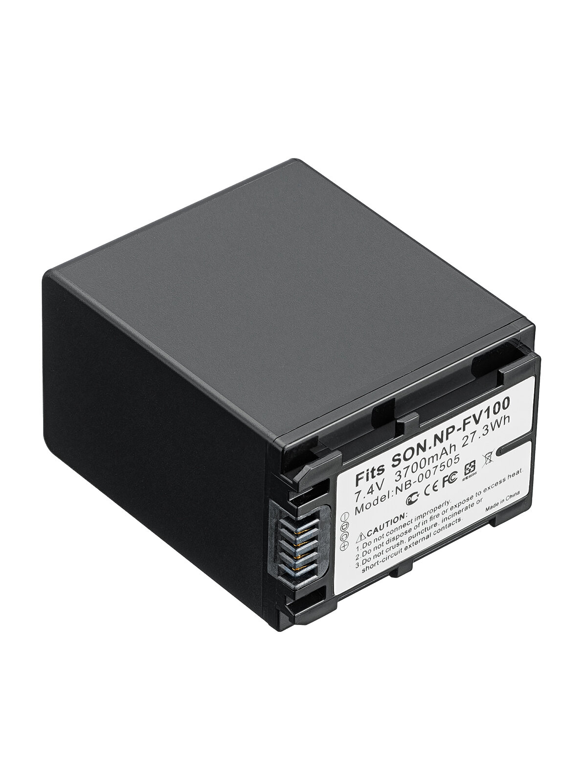 Аккумулятор для камеры Sony (NP-FV100) HDR-CX110, HDR-CX115, HDR-CX130 (3700mAh)