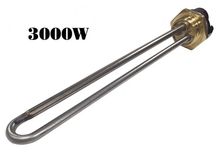 ТЭН для водонагревателей в комплекте с терморегулятором 15 А, 3,0 кВт (Нержавейка) HDS, тип Ariston