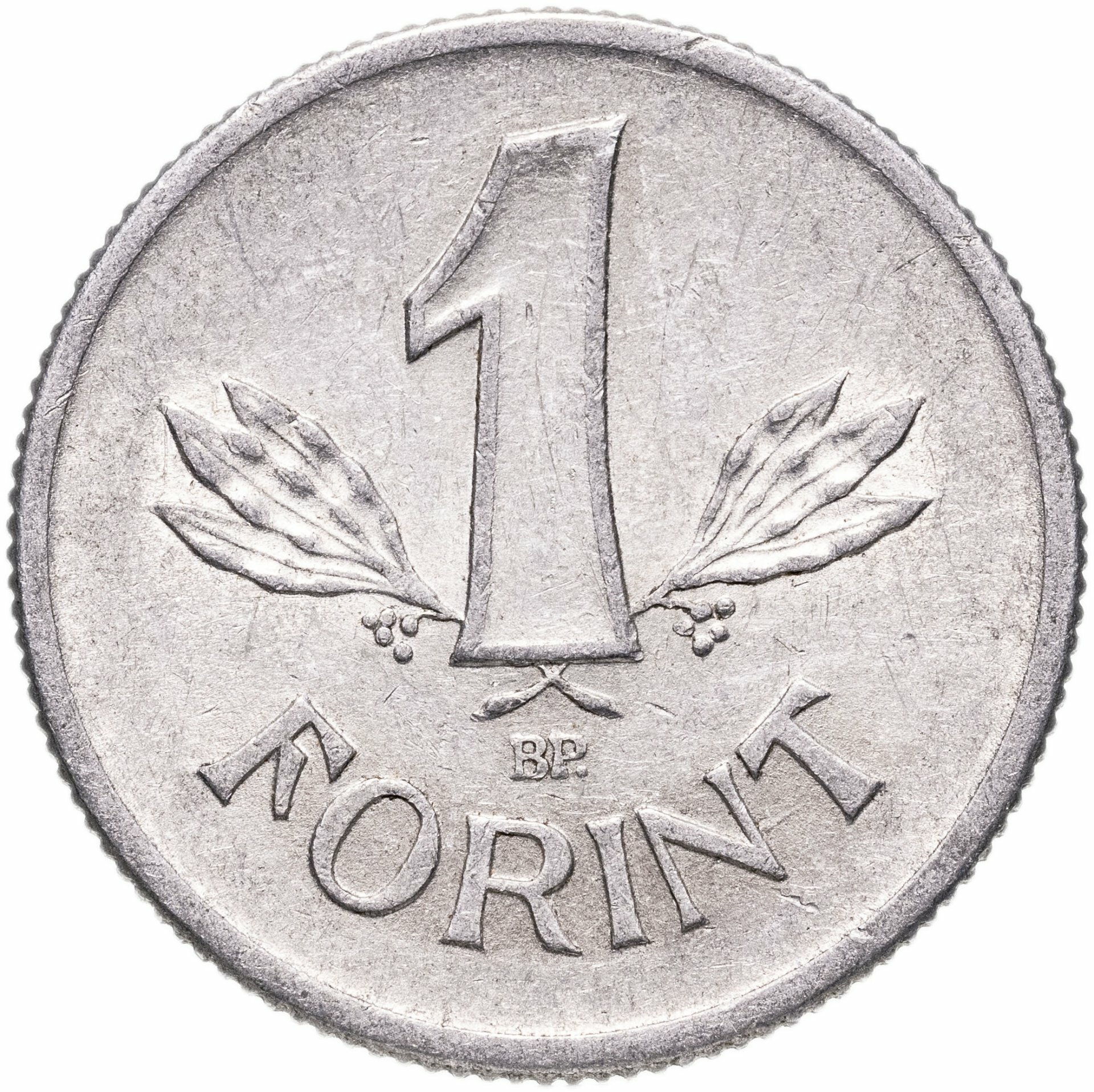 Венгрия 1 форинт forint 1981, Алюминий, в сохранности AU