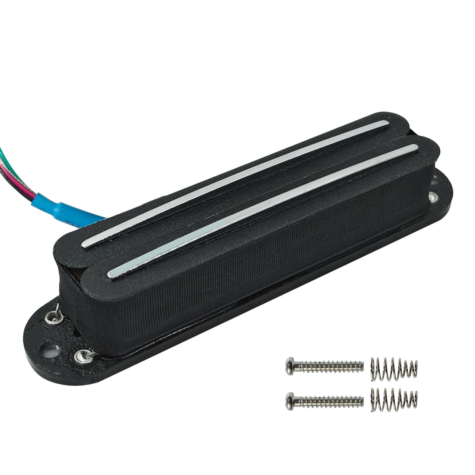 Phrilam Pro ST Alnico5 мини-хамбакер для электрогитары 5 цветов Черный, Black 9.1K