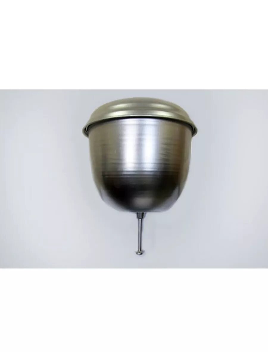 Рукомойник умывальник дачный алюминиевый, объем 2,5 л, серебристый