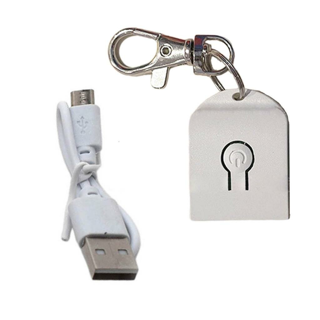 Светящиеся подвески для окон, Белый - Перезаряжаемая модель 2