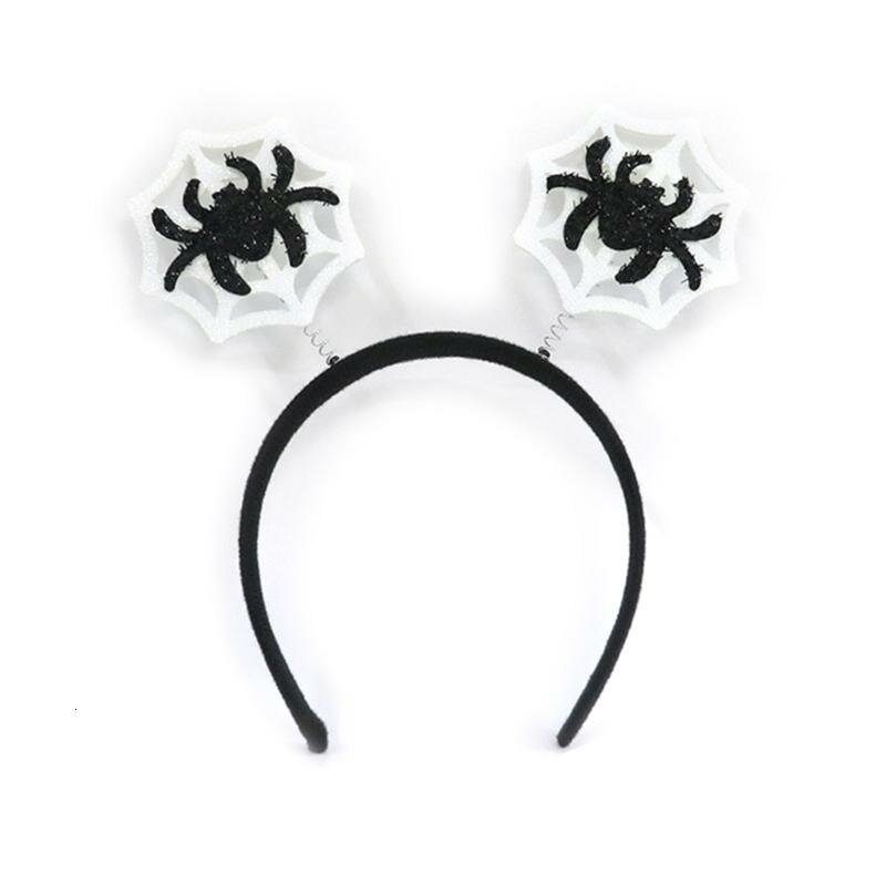 Головной обруч с привидениями, летучими мышами и пауками, Голова паука