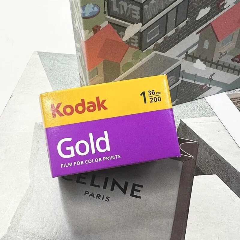 Фотопленка Kodak Gold 35mm 36 кадров 200 ISO Цветная негативная для цветной печати — фото 1