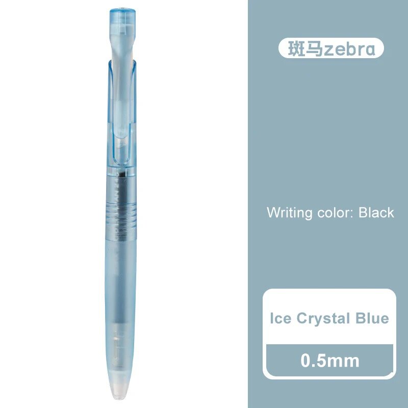 Гелевая ручка Zebra JJZ66 Blen Ice Crystal Blue, 0.5 мм