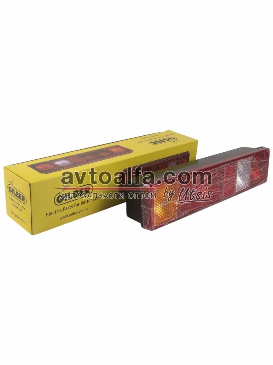 Фонарь задний 12В в сборе ГАЗ, ВИС 171.3716 (аналог освар) (GILBER, Китай)
