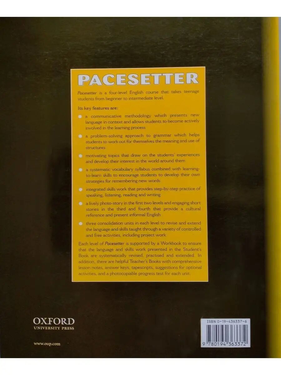 Pacesetter Pre-Intermediate Teacher Book | • Поддержка объяснения грамматики и лексики. — фото 1