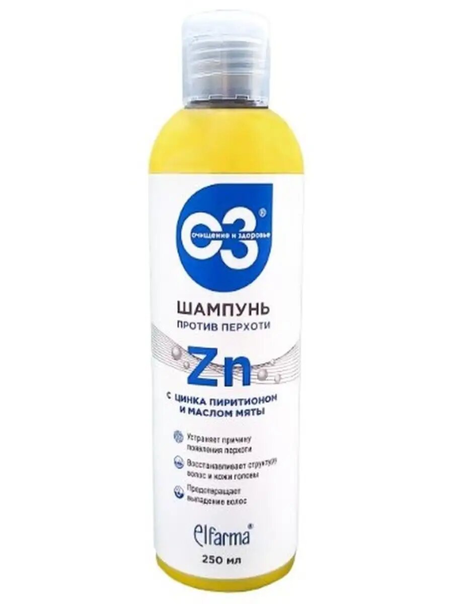 Очищение и здоровье шампунь с цинка пиритионом 250 мл