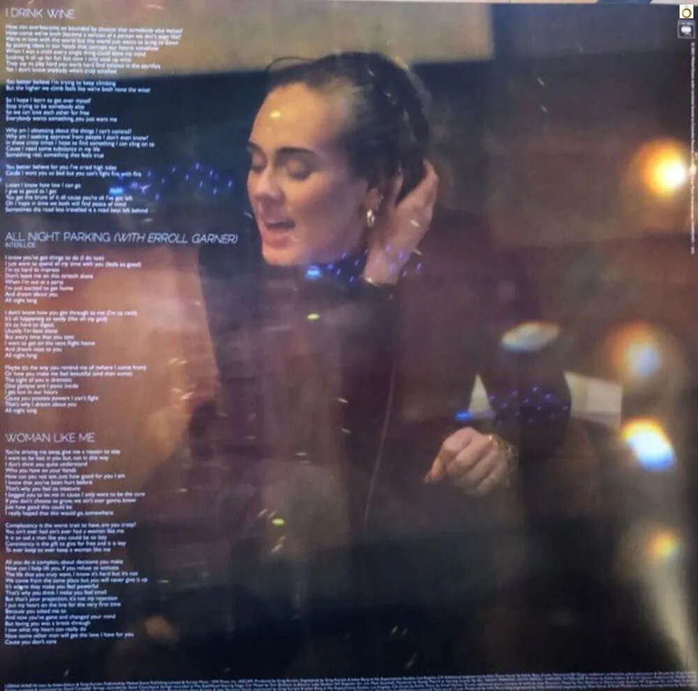 Adele - 30 (Exclusive Clear Vinyl) Limited Edition. Виниловая пластинка. Импортное издание. 2021 год — фото 1