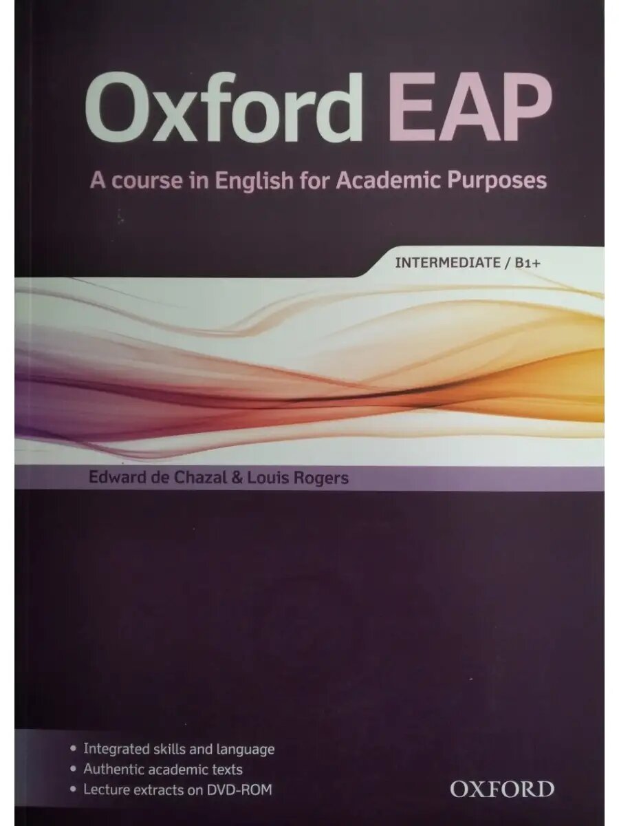 Oxford EAP B1+ Student Book and DVD-ROM | Oxford University Press