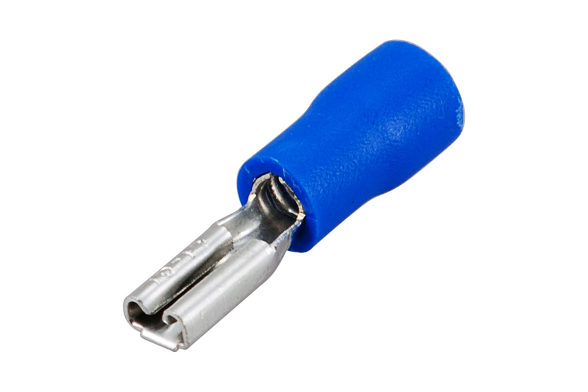 Клемма плоская изолированная Rexant 3.8 мм, 1.5-2.5 мм² (РПи-м 2.5-(2.8) / РПИм 2-250 / FDD2-110(8)) (10 шт) {06-0388-A}