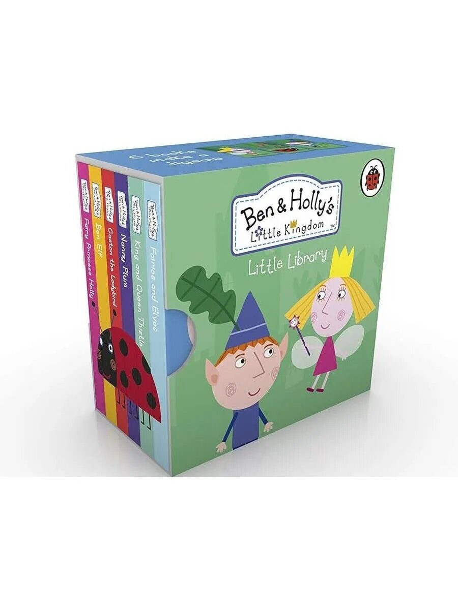 Ben and Holly's Little Kingdom: Little Library | книги для малышей