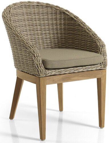 Плетеное кресло Ontario, бежевый