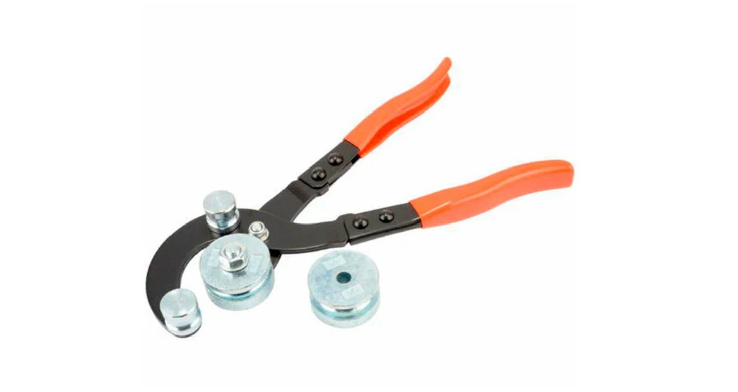 Трубогиб для тормозных трубок 3-10 мм АвтоDело 40421 механический рычажный