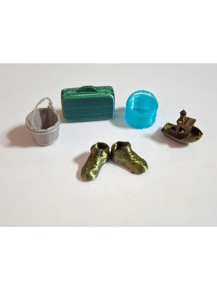 Набор миниатюр - 5 шт, для ватной игрушки