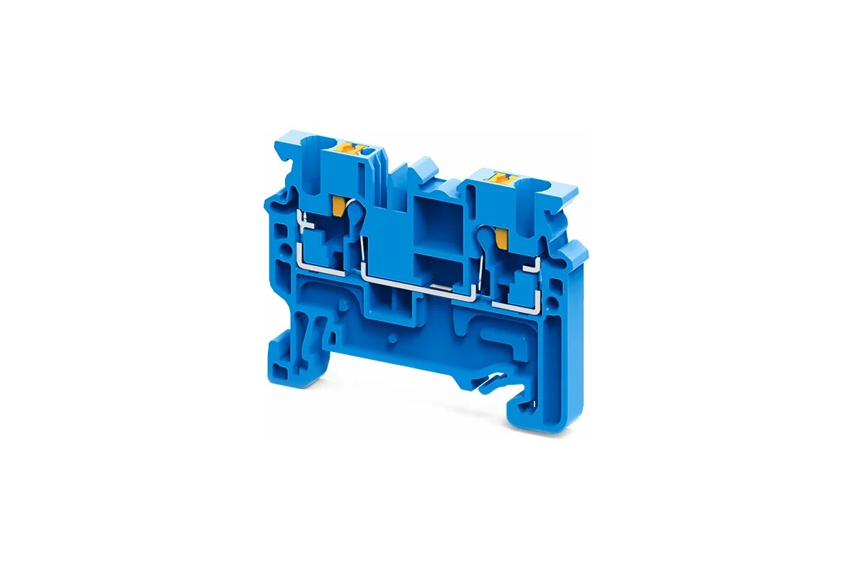 Клемма проходная push-in OptiClip 2,5мм2 CP-2,5-I-BU-24A-(0,2-2,5)-синий