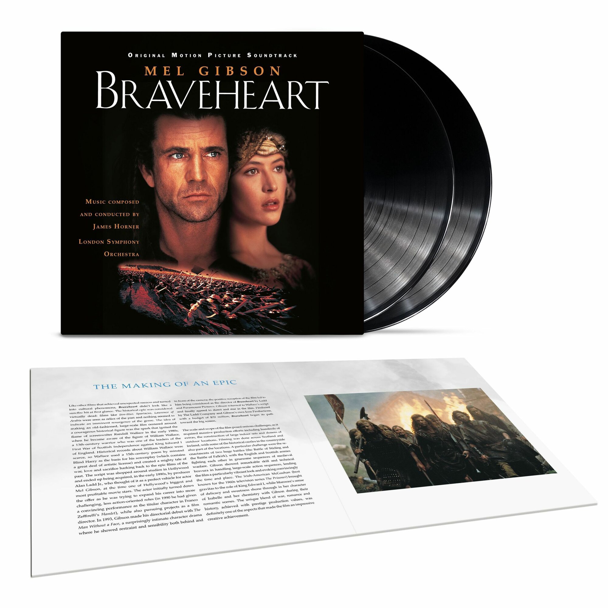 James Horner – Braveheart: 30th Anniversary Edition (Original Motion Picture Soundtrack) (2 LP)