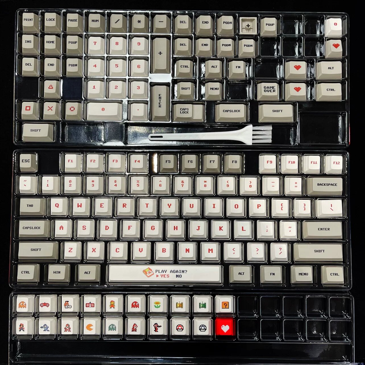 Cherry MX1.0/2.0S оригинальный сублимационный колпачок из ПБТ B станция двумерный A87/100/FL980/108 красная ось_No12