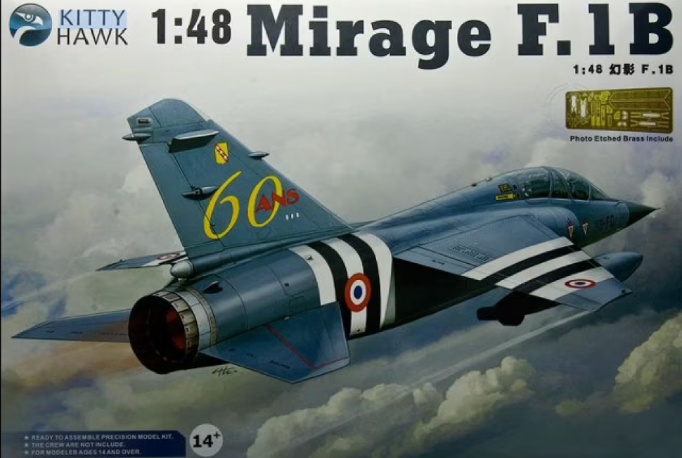 Истребитель Mirage F-1B (1/48) KH80112