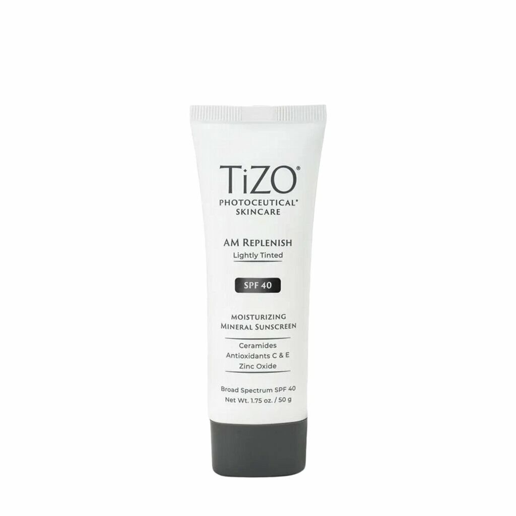 TIZO (США) Дневной питательный крем с оттенком Photoceutical AM Replenish SPF 40 Lightly Tinted, 50 мл