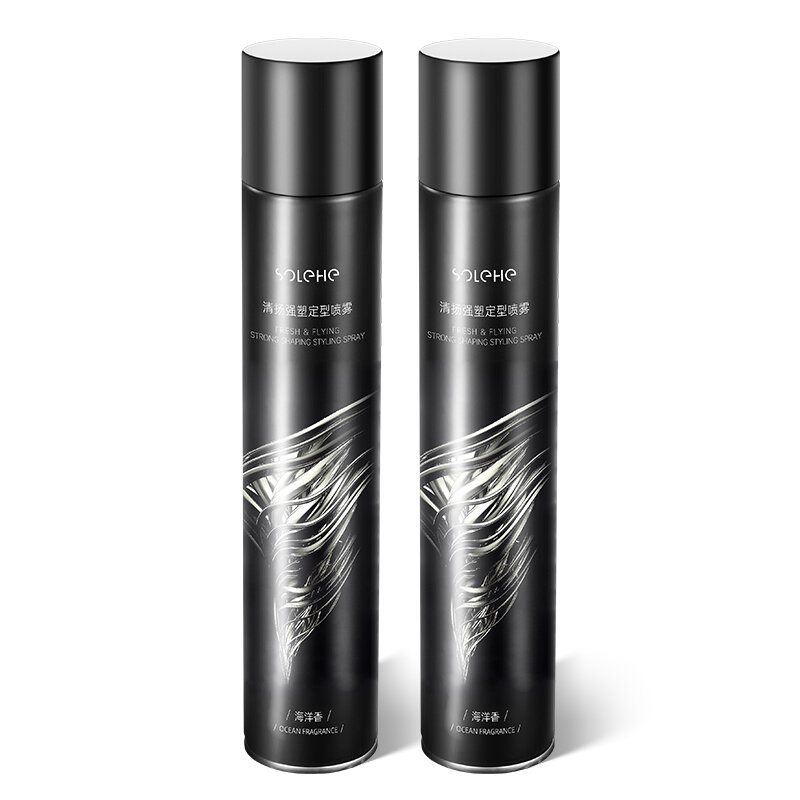 Набор лака для объема прически мужской HEFENGYU 5696515, долговечный фиксатор, 2 в 1