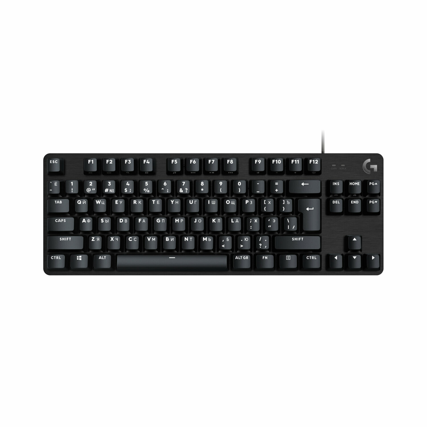 Игровая клавиатура проводная Logitech G413 SE G413 SE с подсветкой, черный YSFACAI