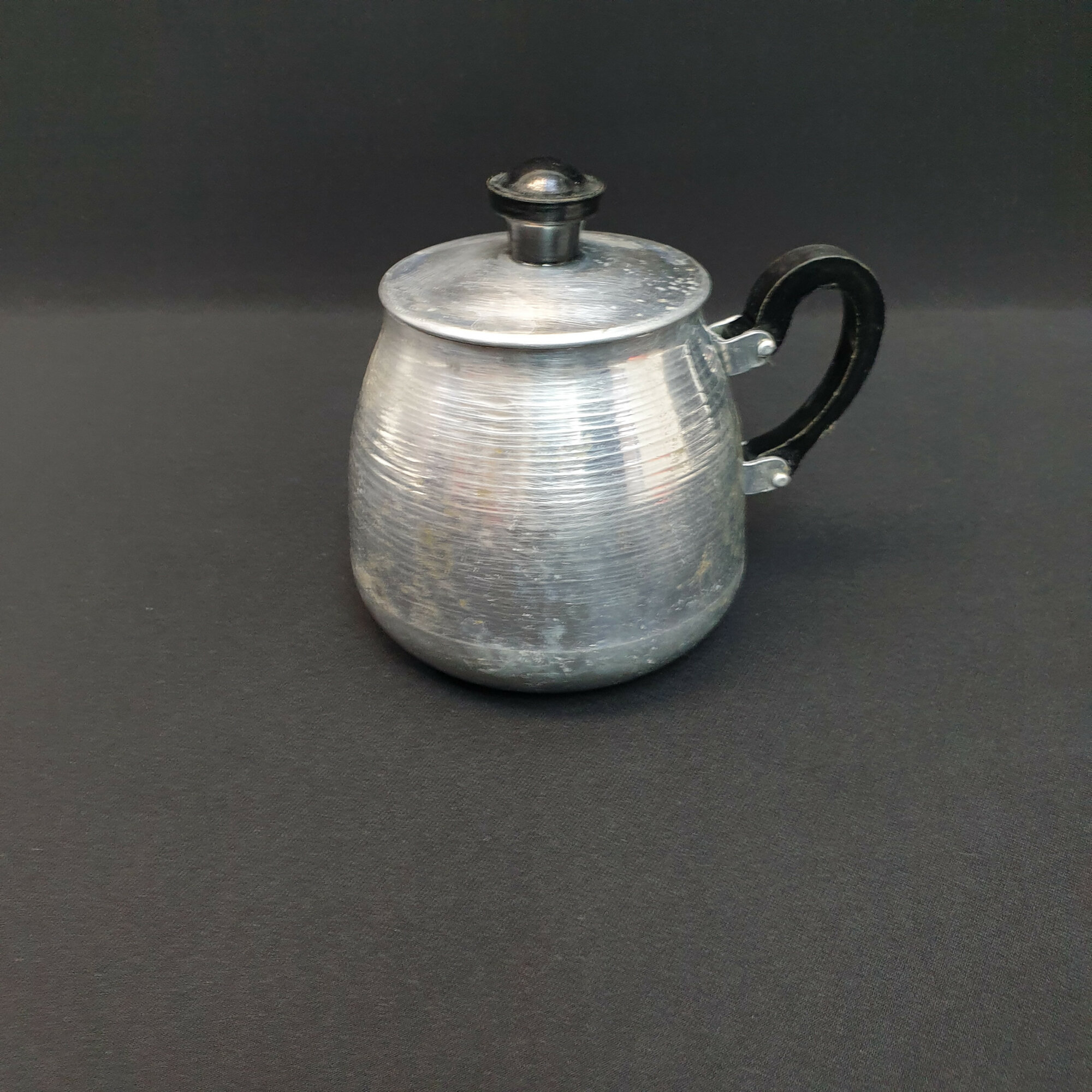 Винтажный молочник, метал пластик 0.5 л, СССР