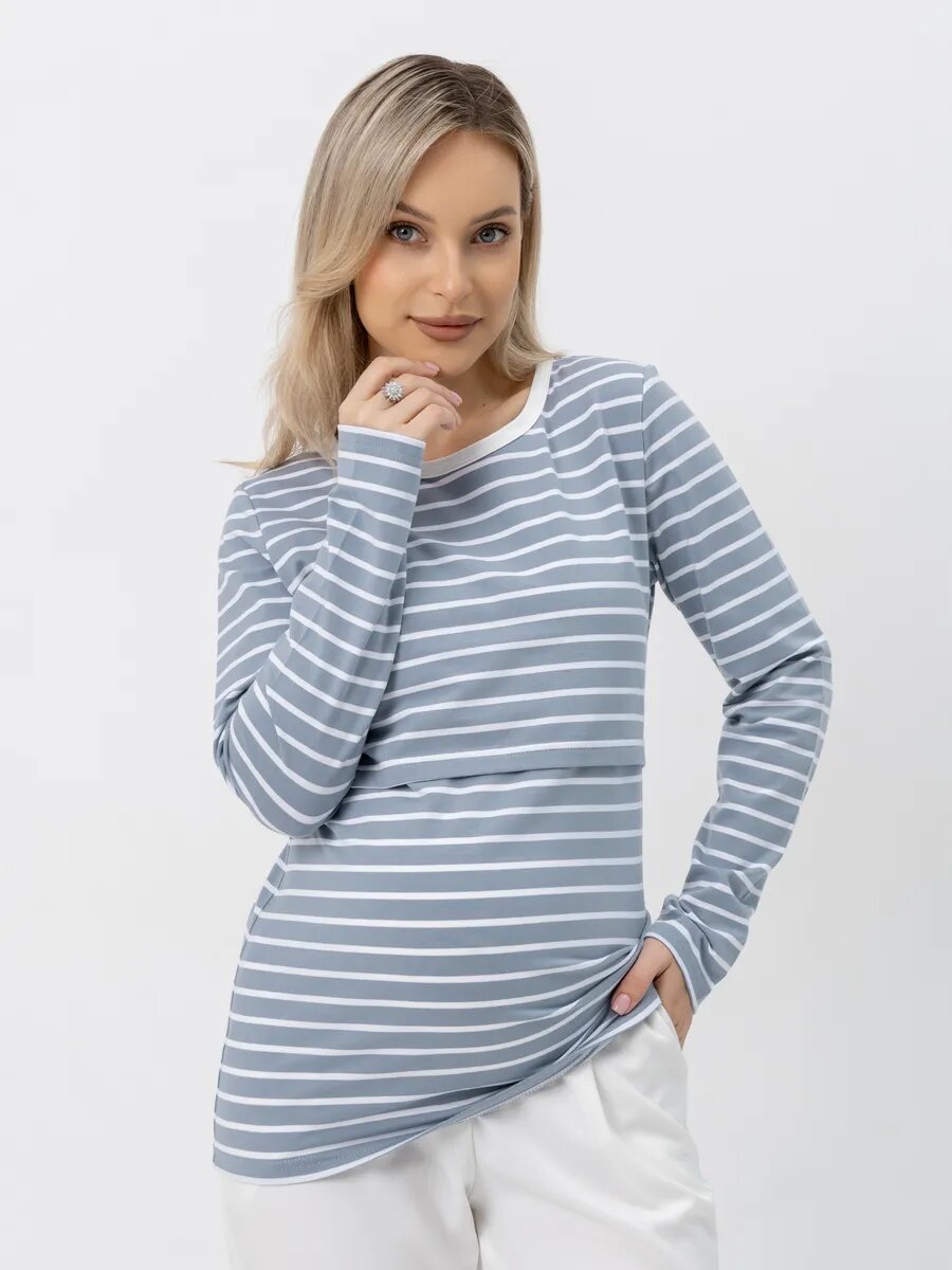 Лонгслив для кормящих мам