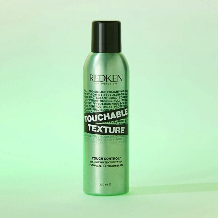 Redken Touchable Texture Mousse (Touch Control 05) - Мусс для укладки волос 200 мл