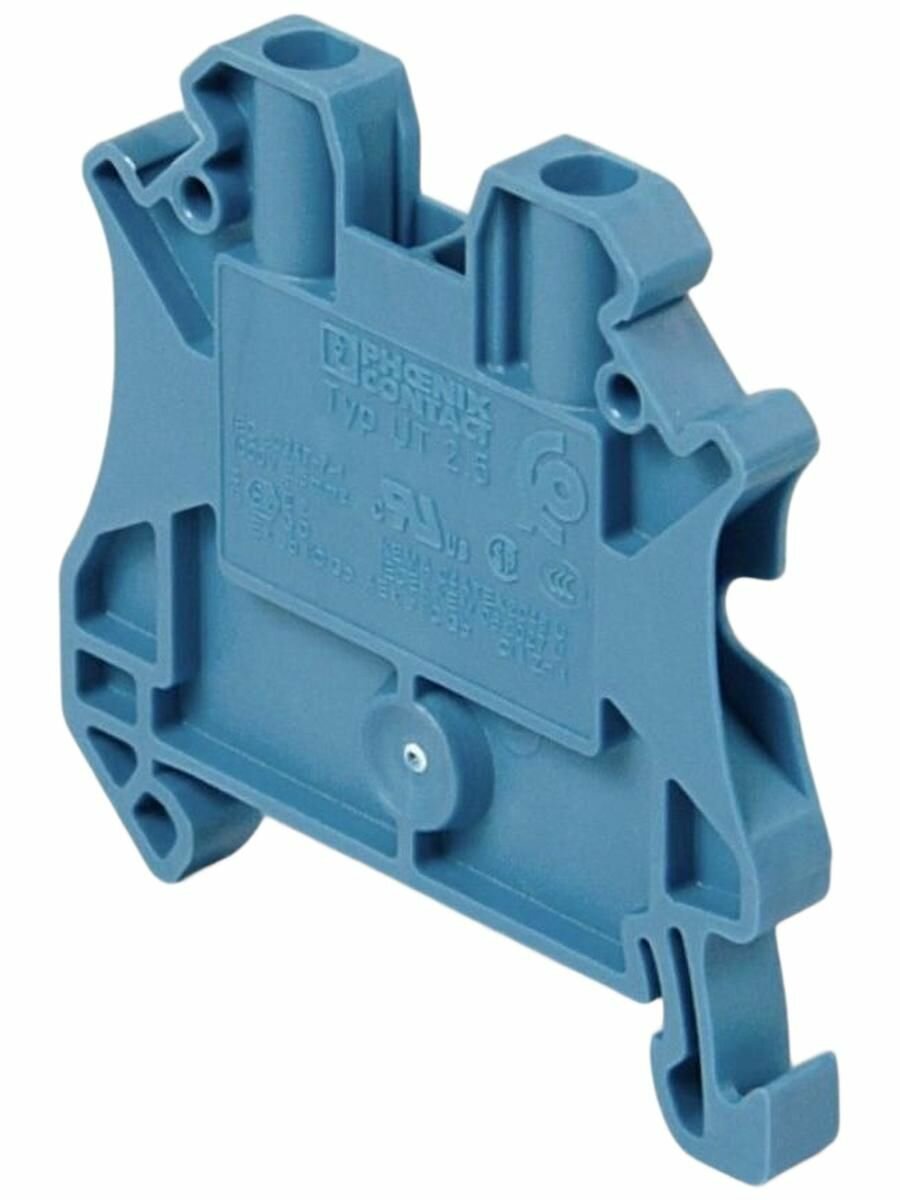Клемма UT 6 BU 3044144 винтовая синяя 6мм2 Phoenix Contact (10шт/уп)