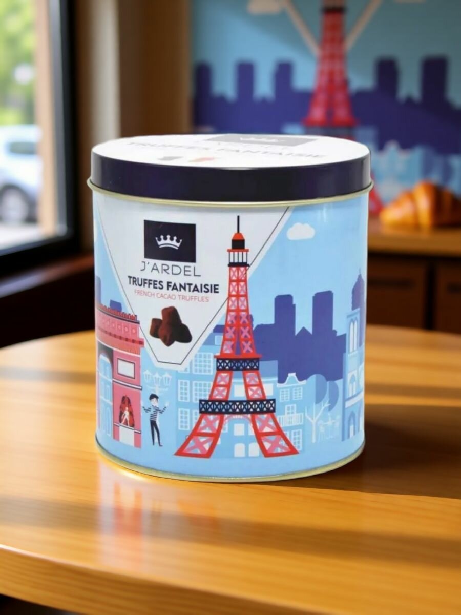 Французские трюфели "J Ardel" париж с апельсиновыми цукатами