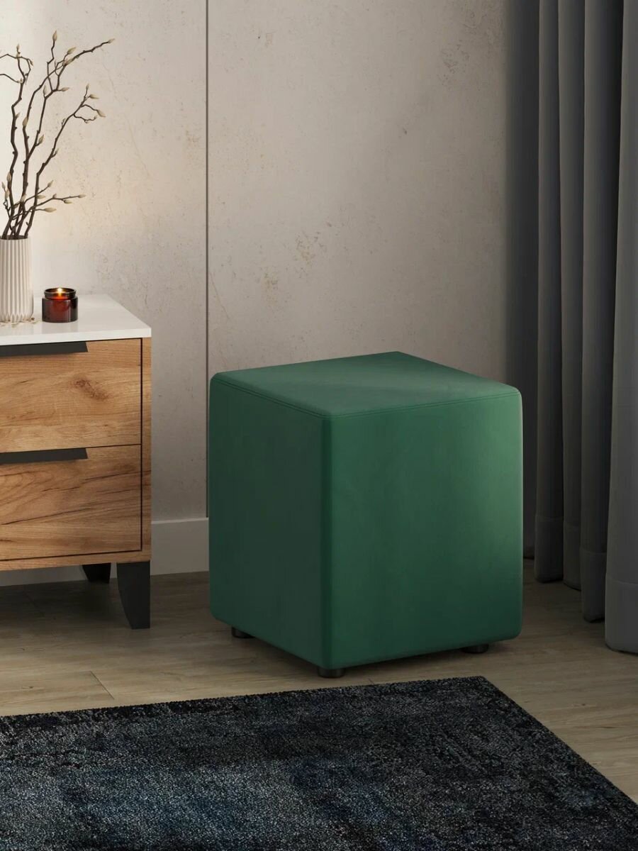 Домани Пуф Майнер, 425х445х425, Изумруд
