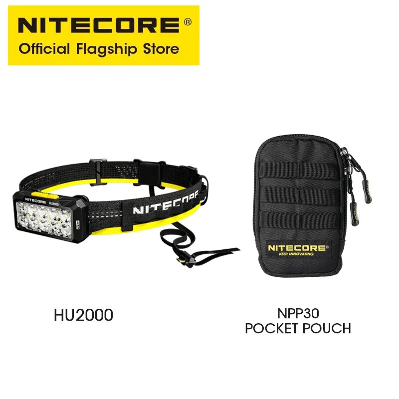 NITECORE HU2000 налобный фонарь 2000 люмен HU2000 NPP30