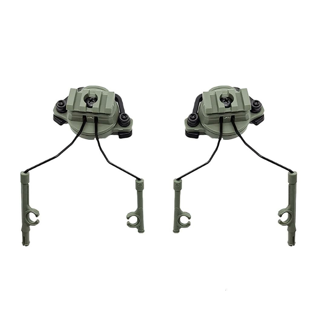 Адаптер для наушников к тактическому шлему, Зеленый