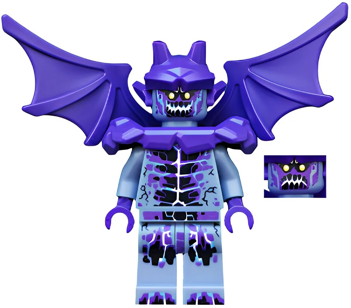 Минифигурка Lego NEXO KNIGHTS Gargoyle - Dark Purple Wings nex089 U