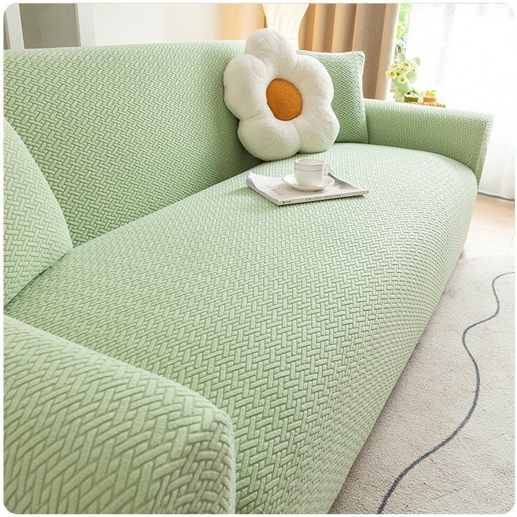 Чехол для дивана с защитой от царапин от кошек, универсальный чехол для гостиной, чехол для обновления старого дивана, цельный чехол для трехместного дивана.