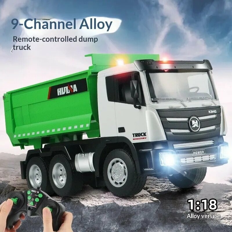 Радиоуправляемый бульдозер Cubits Urbamax B450 со светом и звуком, масштаб 1:18, Яндекс Фабрика