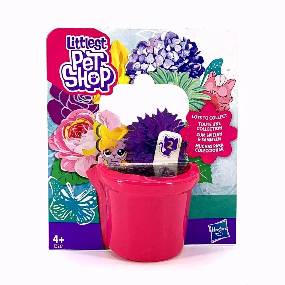 Hasbro Littlest Pet Shop LPS слепая коробка игрушка Сиреневый, E5237