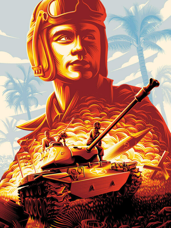 Постер для интерьера на стену (60х90 см). Игра World of Tanks (Танки)