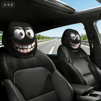 Подушка автомобильная, Полиэстер, 2 шт.