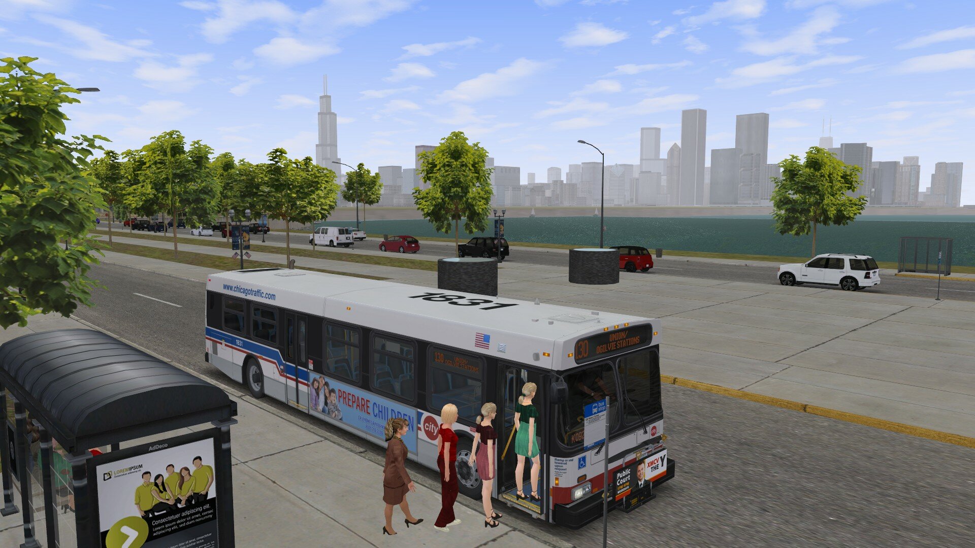 OMSI 2 - Add-on Chicago Downtown DLC PC Steam Ключ • Активация Steam