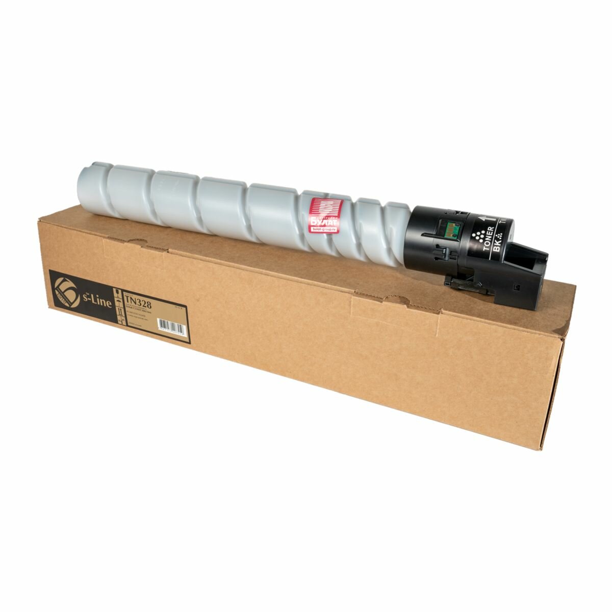 Тонер-картридж булат s-Line TN328K для Konica Minolta bizhub C250i (Чёрный, 28000 стр.)