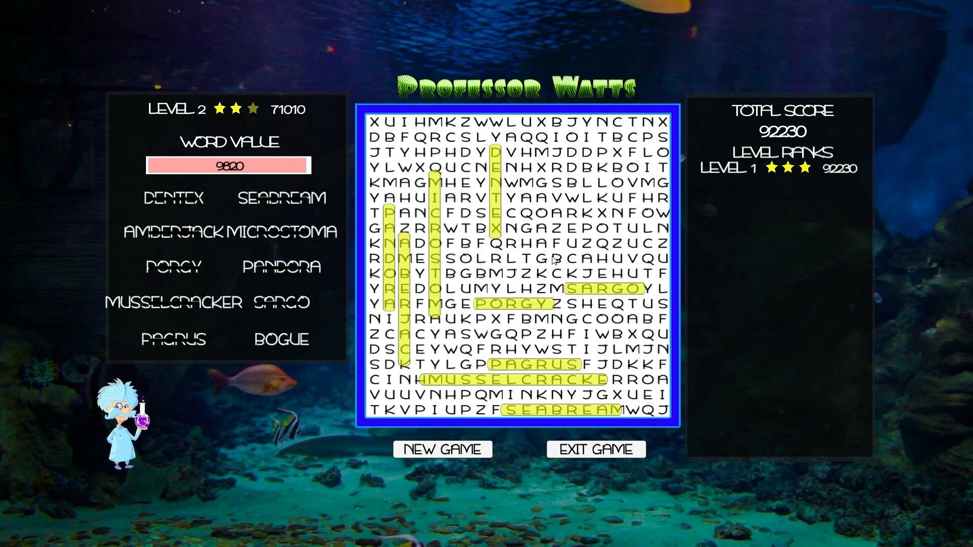 Professor Watts Word Search: Into The Ocean Steam Ключ • Активация Steam