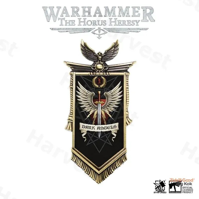 Starforce, Warhammer 40,000, Магнит-украшение "Ересь Хоруса", Наклейка на холодильник