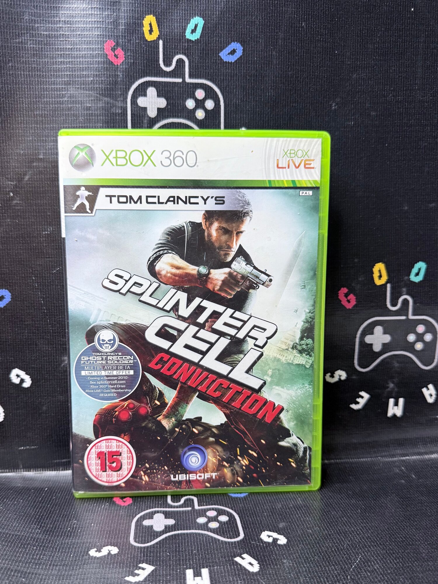 Игра Tom Clancy splinter cell conviction Xbox 360