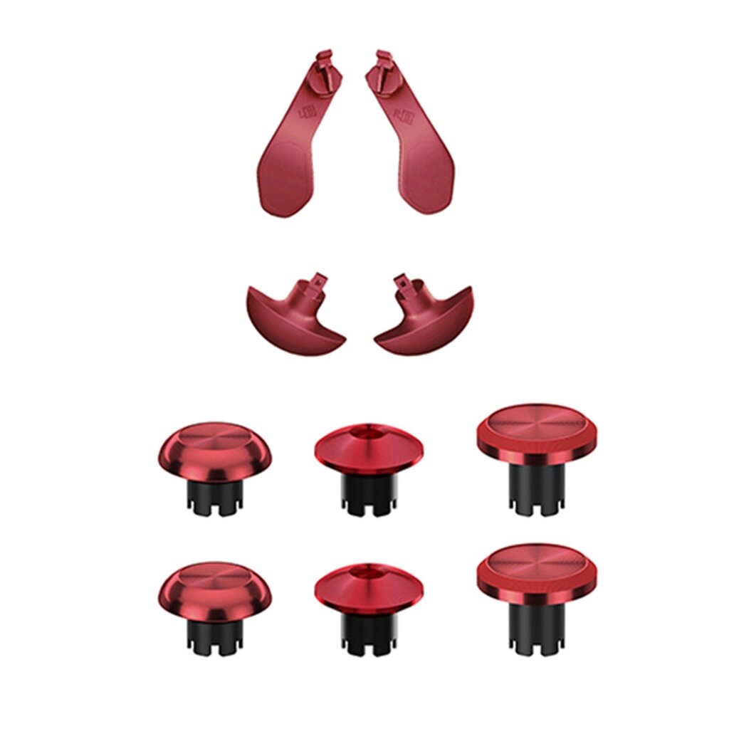 10 шт./компл. Рукоятка для Большого пальца для Замены Беспроводного Игрового Контроллера Джойстик Для Большого Пальца Аналоговый Джойстик с Задней Подрулевкой